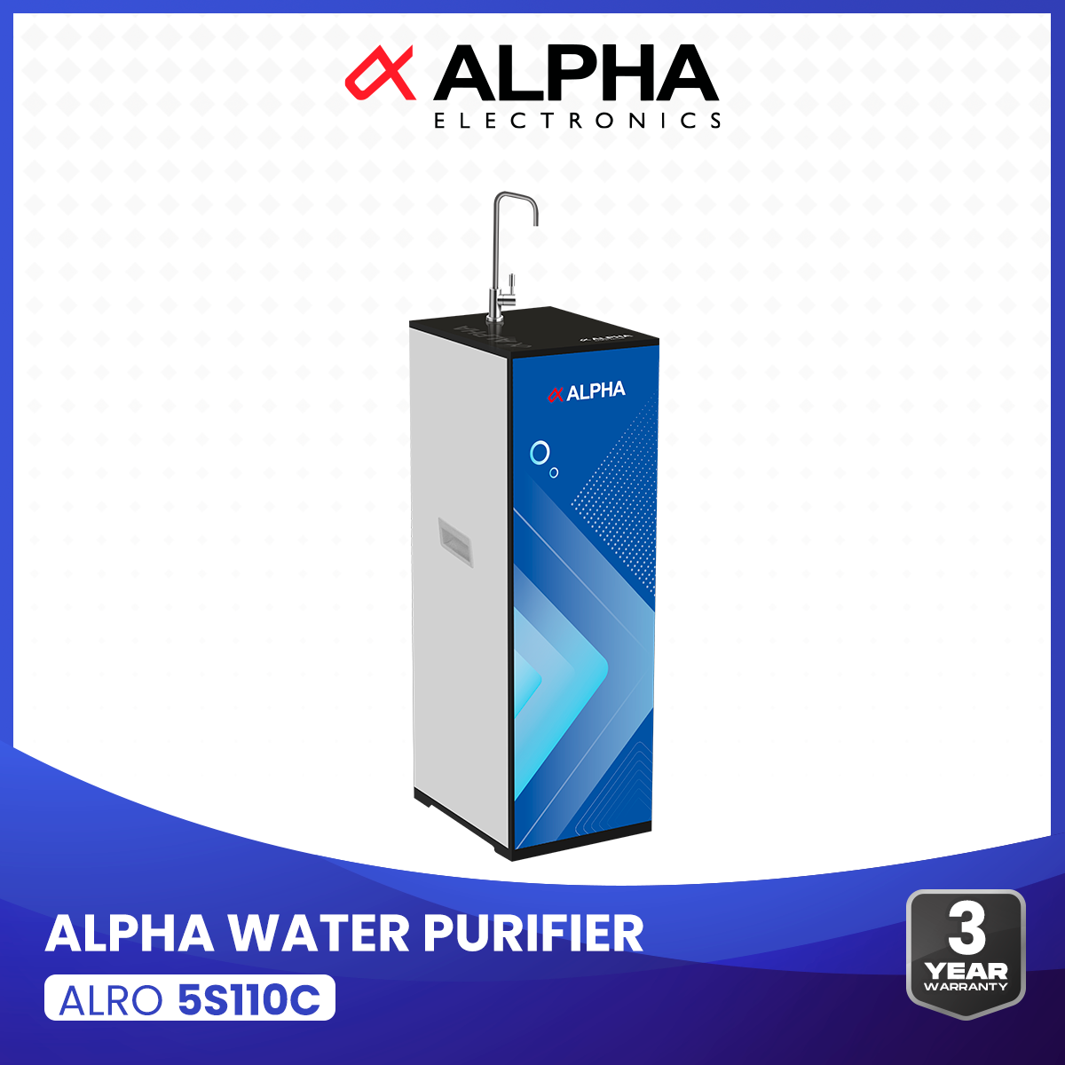ALPHA WATER PURIFIER 5 STAGES (ALRO5S110C) – Better Employee